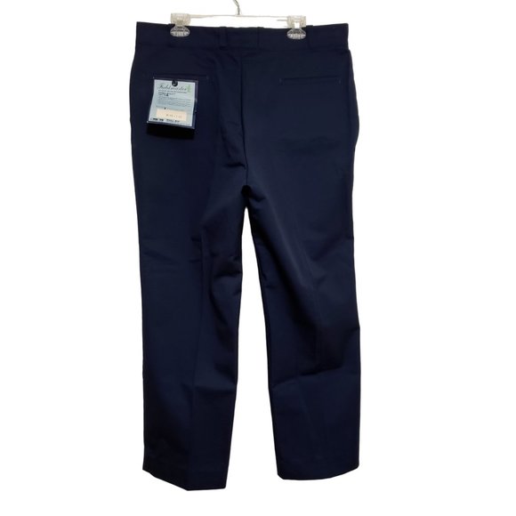 Sears | Pants | Vintage Sears Fieldmaster Mens 4x32 Navy Permaprest ...